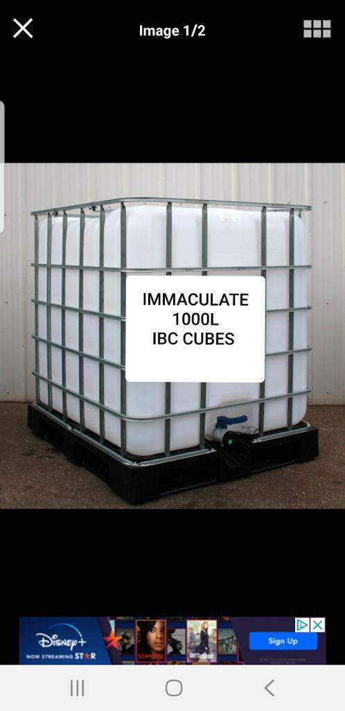 1000L L IBC CUBES BULK TANKS WATER CONTAINERS | in Cookstown, County ...