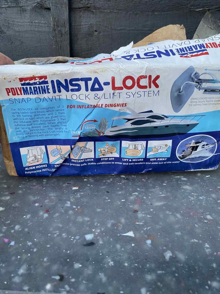 PolyMarine Inflatable Boat Lock & Lift System | in Poole, Dorset | Gumtree