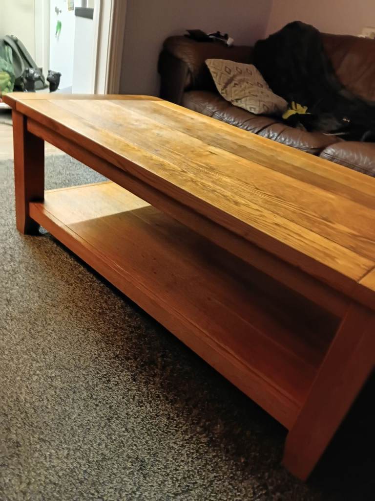Wooden coffee table | in Hexham, Northumberland | Gumtree