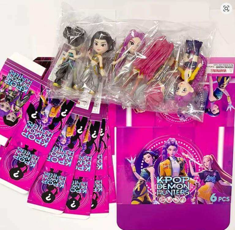 K Pop Demon Hunters Blind Box Rumi Mira Zoey Doll x 6 Surprise Mystery ...