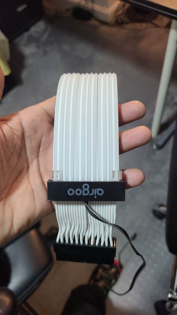 Airgoo Addressable RGB ATX Strimer S2, ARGB PSU Extension Cable ...
