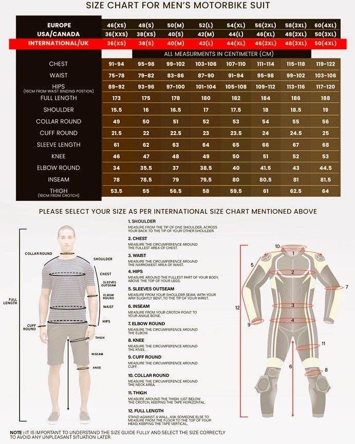 NEW MEN RACING 1 PIECE MOTORCYCLE MOTO GP BIKER LEATHER SUIT | in ...