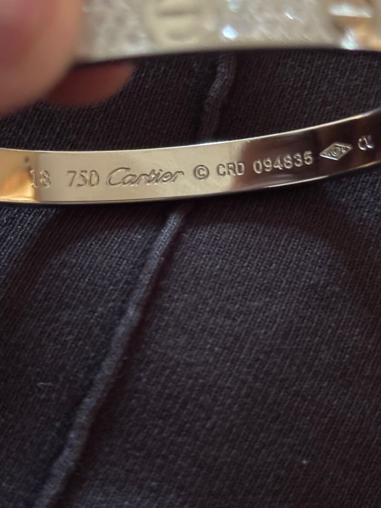 Cartier Diamond paved LOVE Bracelet. | in Manchester City Centre ...