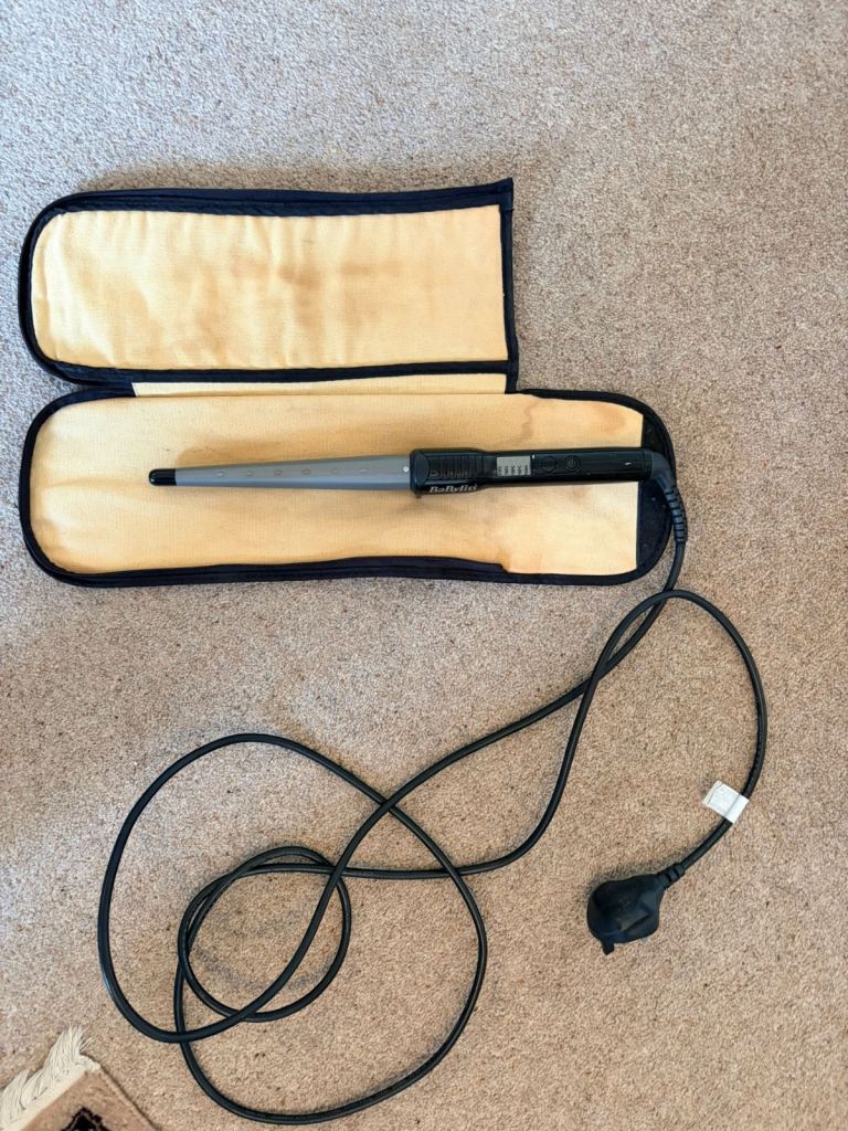 BaByliss Curling Tongs with travel case, £8.00 for Sale in Altrincham ...