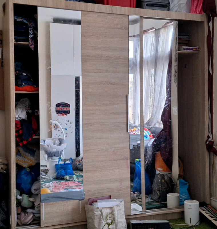 Quick clearance Slide wardrobe,closet,cuboard | in East Ham, London ...