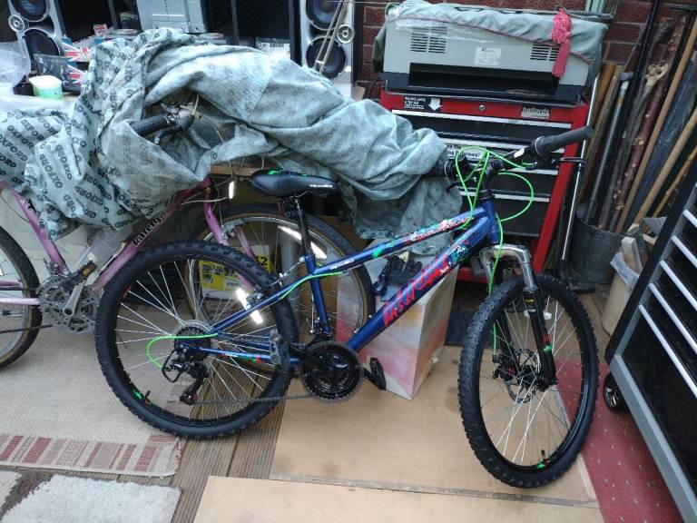 APOLLO INTERZONE Junior Mountain Bike 24" Wheels, Front Suspension, 18 ...