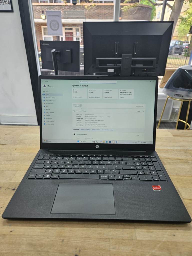 HP 15.6" Laptop AMD Ryzen 3 7320U, 4GB RAM, 128GB SSD, Windows 11 | in ...