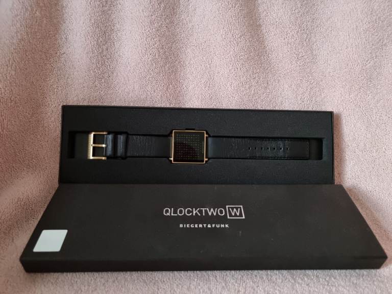 Biegert & Funk QLOCKTWO digital watch | in Stonehaven, Aberdeenshire ...