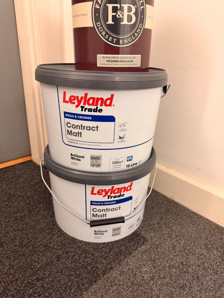 NOW GONE Full tin of Farrow & Ball 5 litre Borrowed Light - for free ...