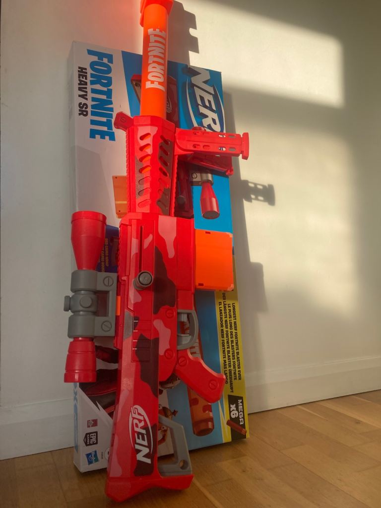 Nerf Fortnite Heavy SR blaster gun | in Guildford, Surrey | Gumtree
