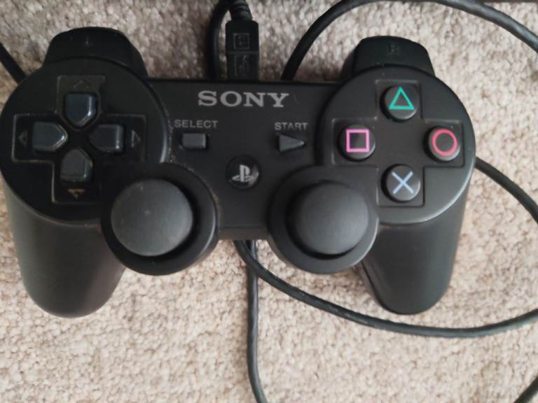 Sony PS3 Slim Console with Controller & Cables (320GB Model) Perfect ...