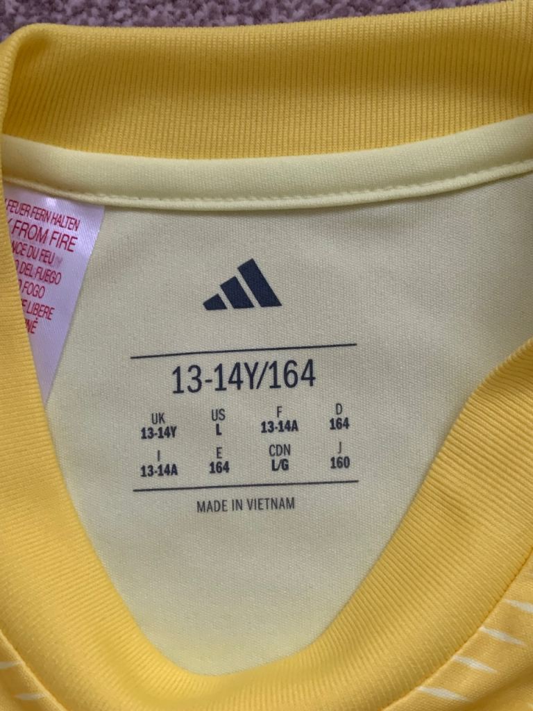 Adidas Arsenal Away Kit Kids 13-14Y - New, Long Sleeve Top & Shorts for ...