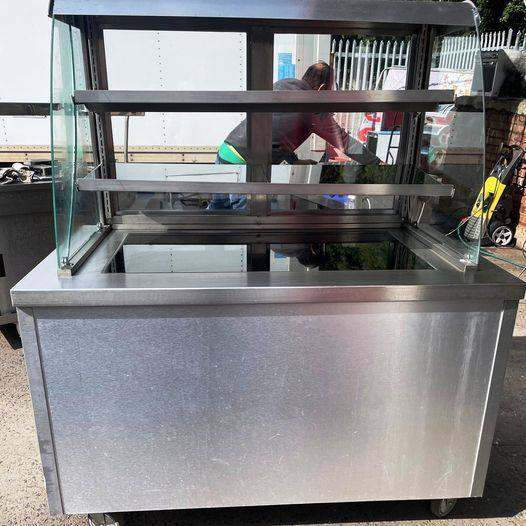 Commercial Multideck Hot Serve Counter / bain marie / Hot Cupboard ...