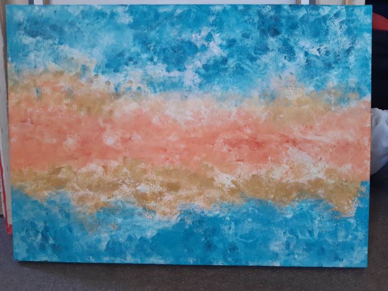 Real painting on canvas, picture, print, photo , £45.00 for Sale