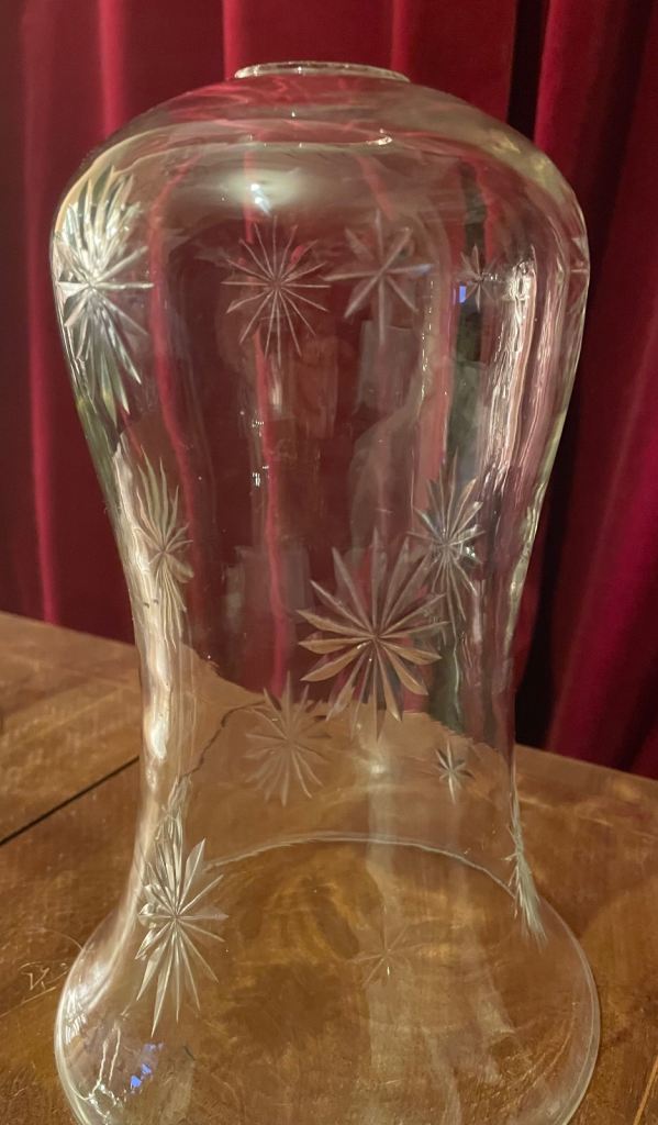 3 crystal / glass light shades | in Leith, Edinburgh | Gumtree