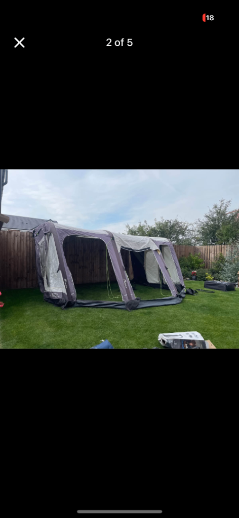 2022 Caravan awning blow up sunncamp air evolution | in Salford ...