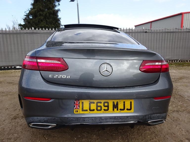 2019 69 REG MERCEDES BENZ E CLASS E220 D AMG LINE AUTO COUPE DAMAGED ...