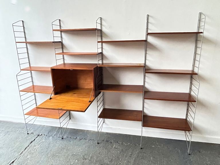 1960s Mid-Century shelving system by Brianco (also available as ...