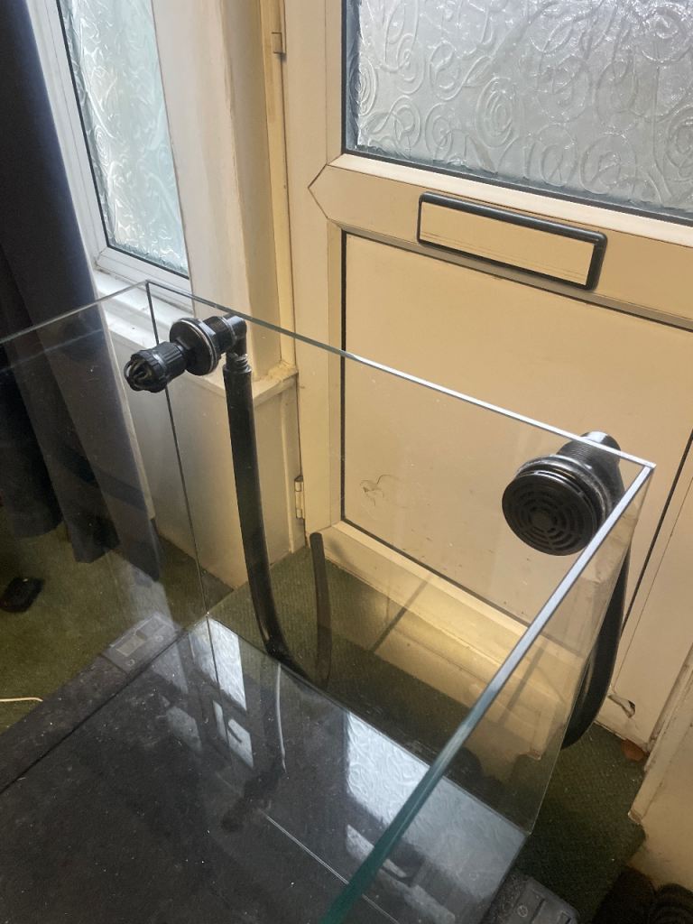 TMC signature range 45cm cube aquarium and sump (marine, reef tank ...