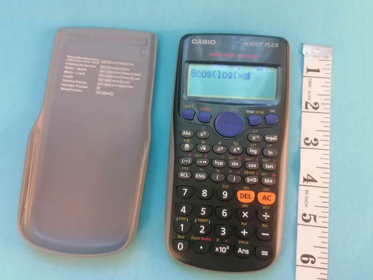 Casio fx-83GT PLUS scientific calculator.( working good condition). As ...