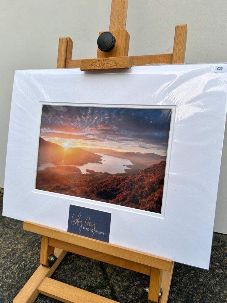 Scottish Landscape Photography Print, Loch Katrine at Sunset, Ready to ...