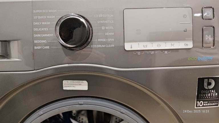 Samsung 9kg Washing Machine – Quiet, Powerful & Energy Efficient | in ...