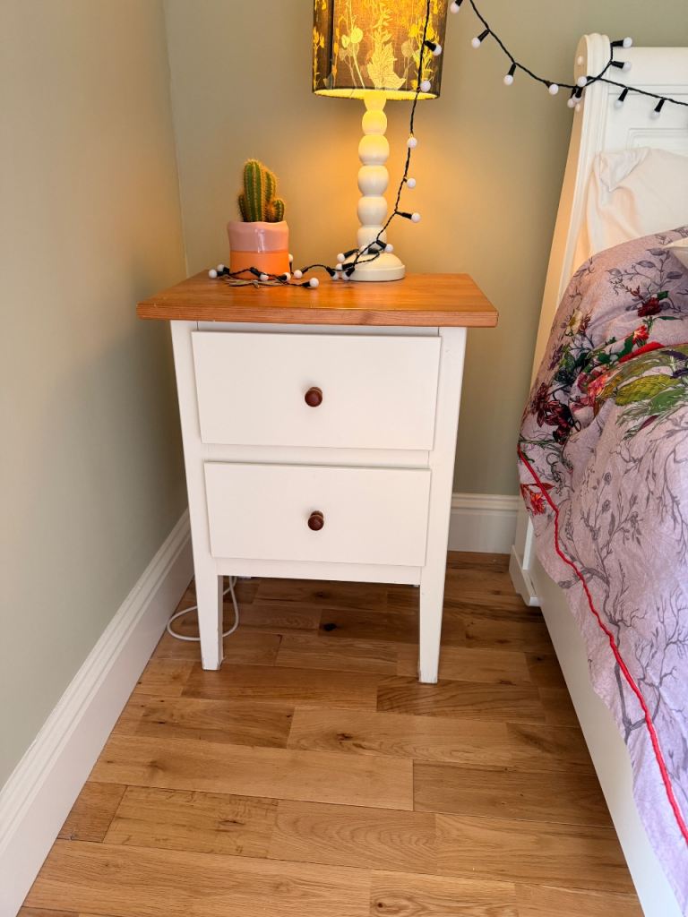 John Lewis Wooden shelving unit and matching side table | in ...