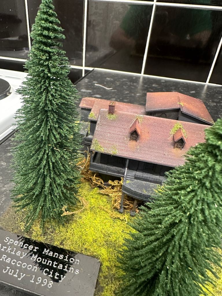 Resident Evil Unique handmade model of Spencer Mansion | in Eccles ...