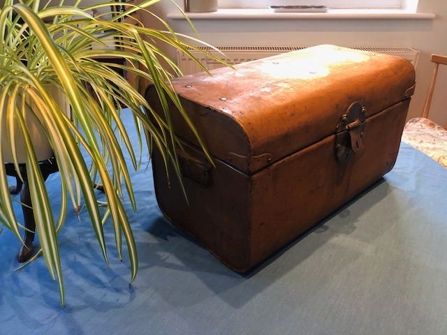 Antique Metal Trunk, c.1920s | in Bury St Edmunds, Suffolk | Gumtree