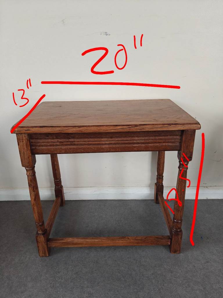 Small oak side table | in Fairwater, Cardiff | Gumtree