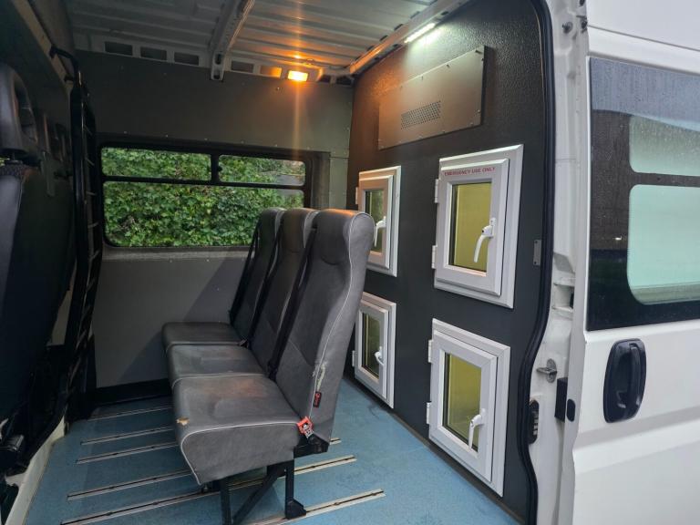 2016 CITROEN RELAY 2.2 HDI HIGH ROOF MWB CREW VAN EURO6 DOG UNIT CAGES ...