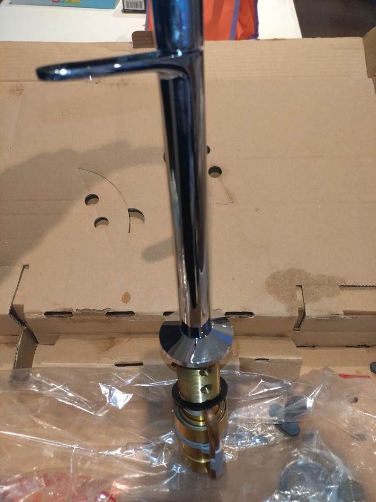 Hansegrohe AXOR One Select 260mm Basin Mixer Tap - Chrome Silver Single ...
