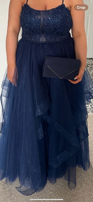 Navy Prom Dress | in Edinburgh | Gumtree