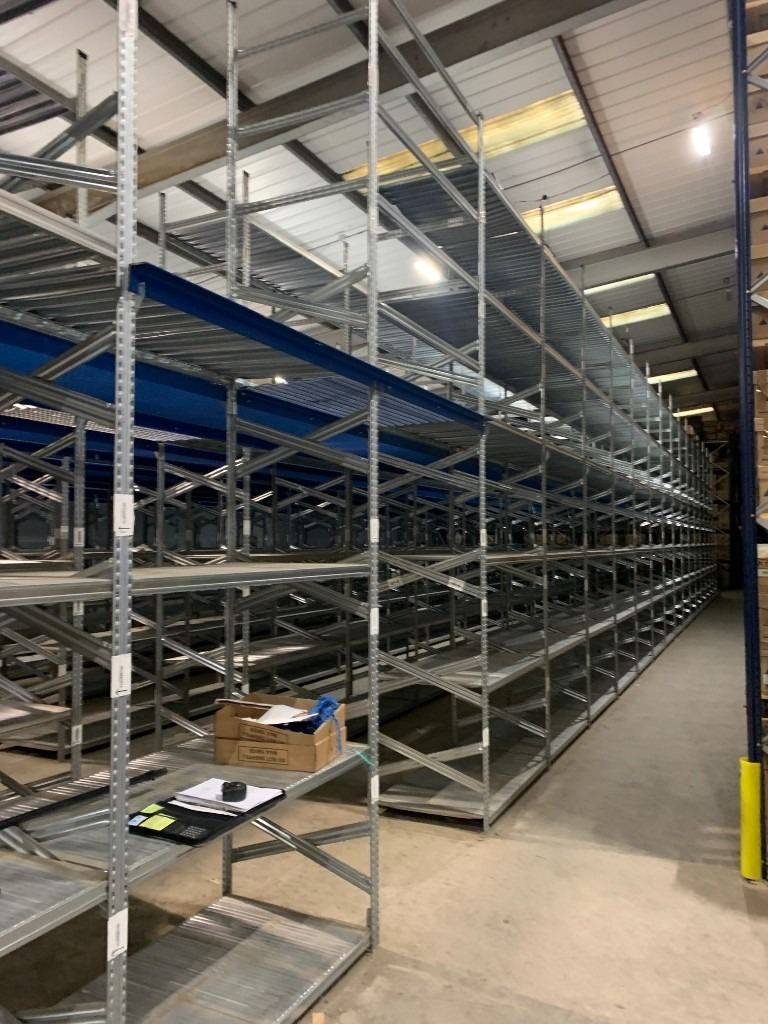 supershelf longspan shelving 4.5 meters high pallet racking storage 500 ...