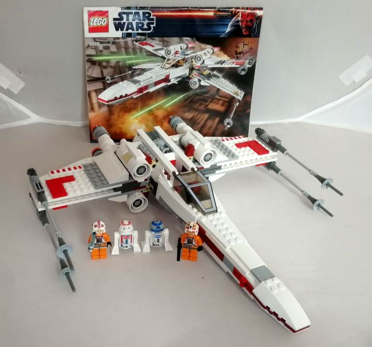 Lego Star Wars 9493 X-Wing Starfighter With 4 Minifigures ...