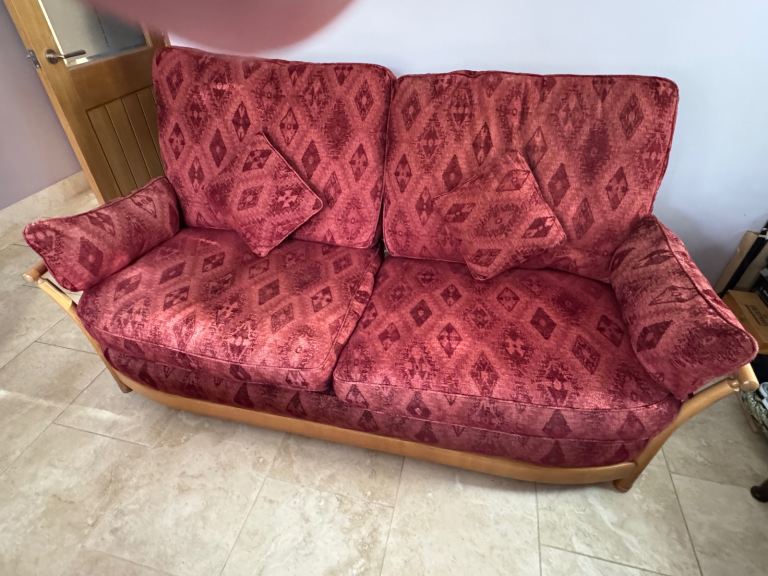 Ercol Renaissance high back 3 seat sofa | in Bridlington, East ...