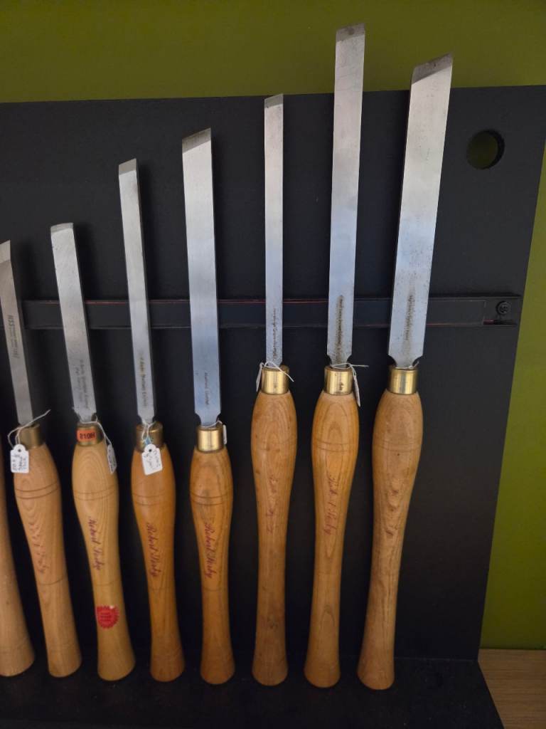 Robert Sorby woodturning lathe chisels chisel wood turning see ...