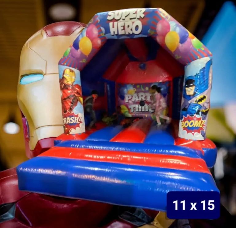 Bouncy castle popcorn candy floss waffle pancake chocolate fountain ...