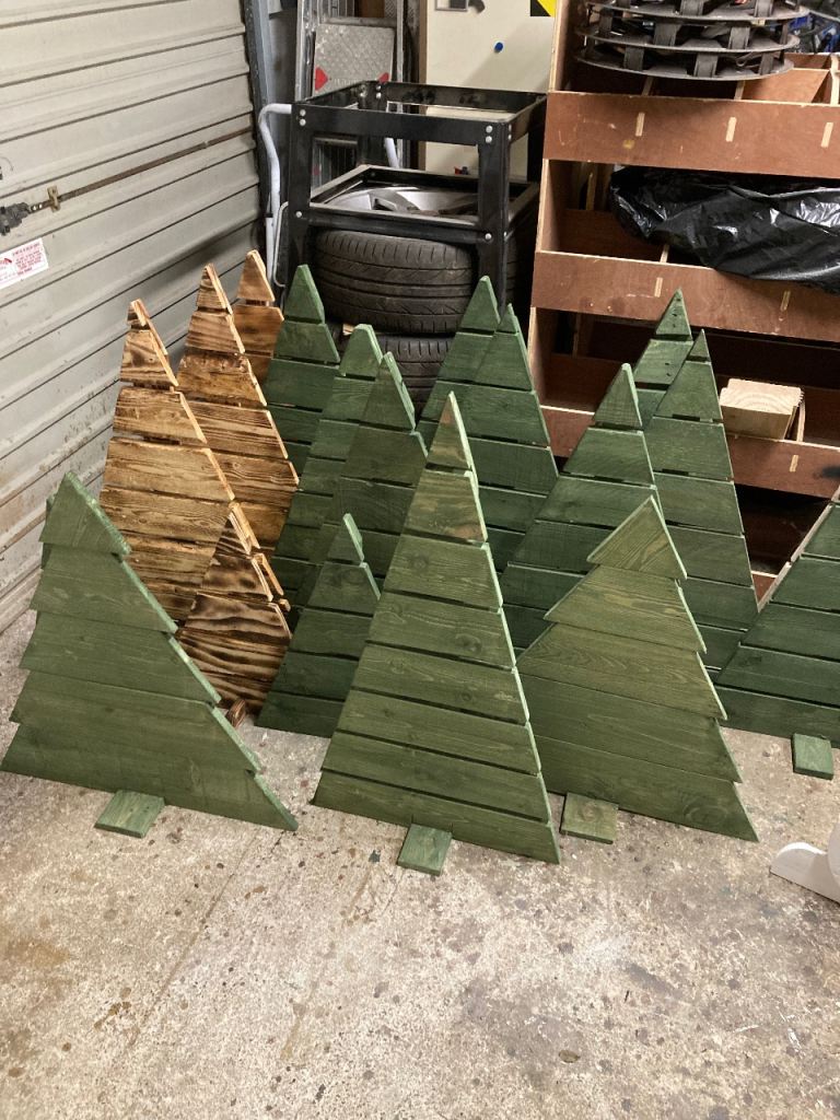 Pallet wood christmas trees | in Limavady, County Londonderry | Gumtree