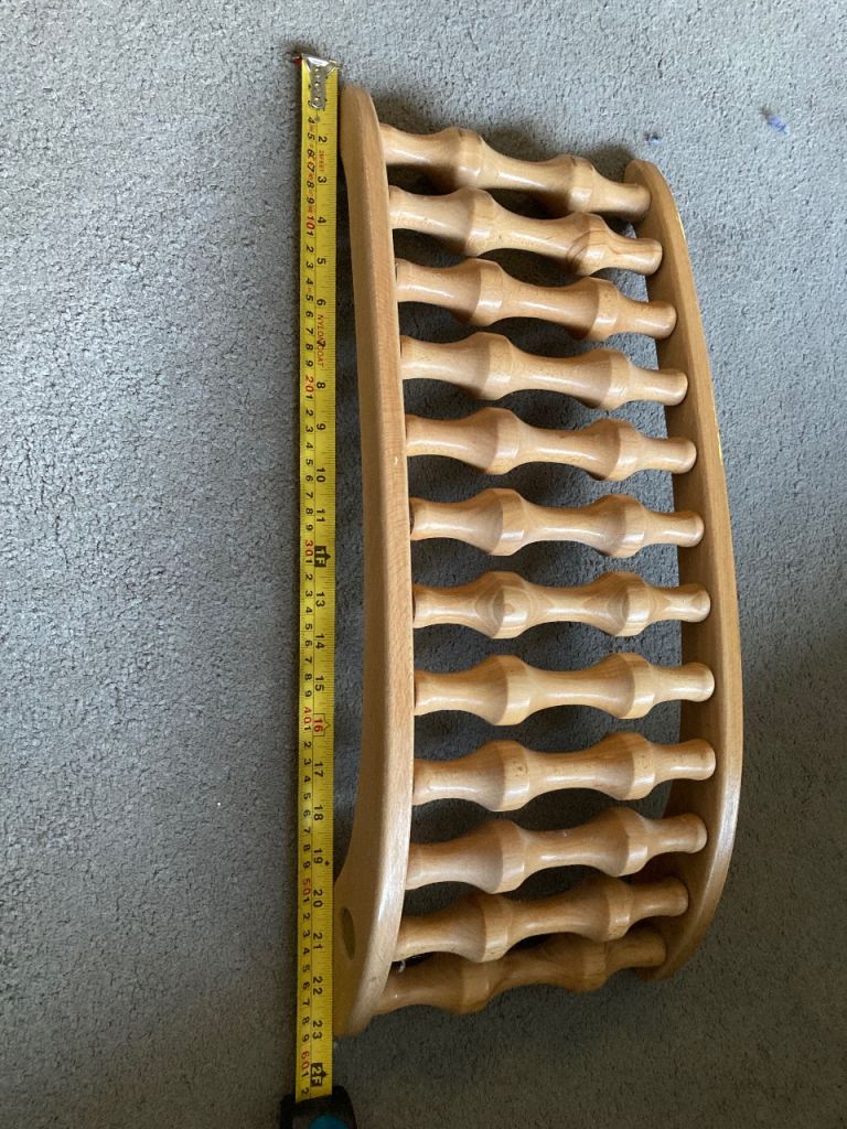 Wooden back stretcher rack, £10.00 for Sale in Dover, Kent | Gumtree