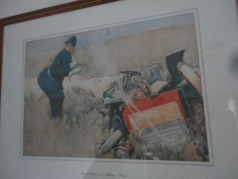vintage retro police pictures from the eighties by Lawson Wood £75 for ...