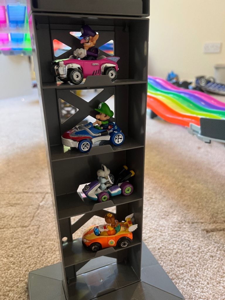 Hot Wheels Mario Kart Rainbow Road Race Track Playset | in Bearsden ...