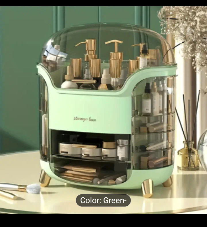 Makeup Organiser Cosmetic Dressing Table Large Make-Up Holder Tidy ...