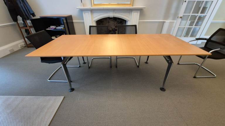 Large Wooden Dining / Office Table – Good Condition | in Edinburgh City ...