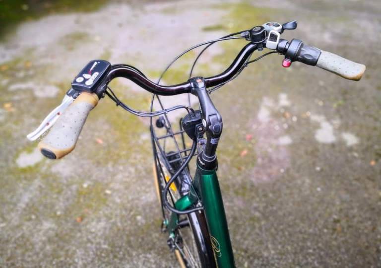 FreeGo Regency Dutch cruiser style electric e-bike in British Racing ...