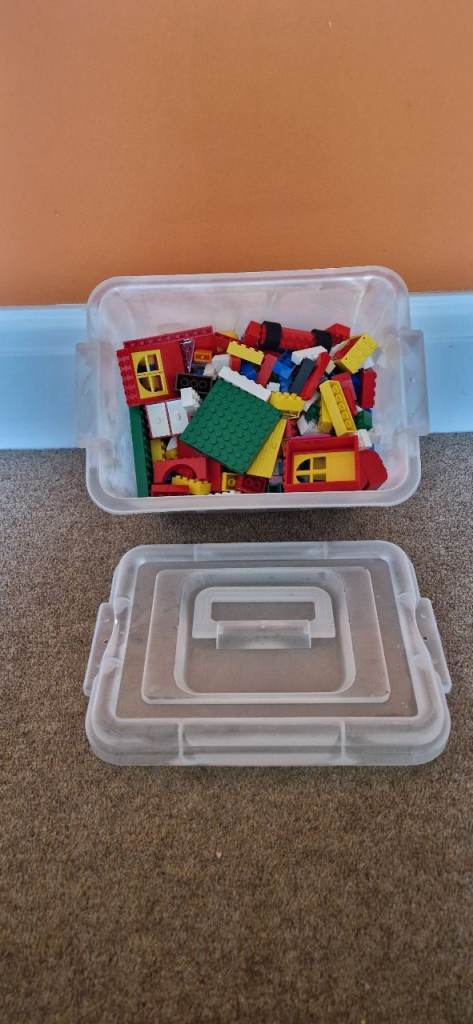 LEGO BRICKS FOR THE YOUNGER CHILD. ALL GENUINE LEGO. IN STORAGE ...