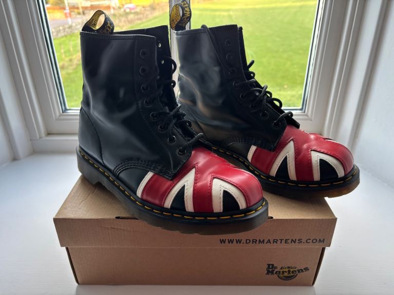 Retro Doc Martens Union Jack Toe Cap Pre Owned But Mint Condition | in ...
