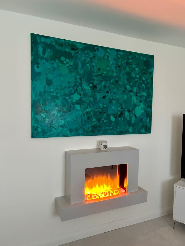 Electric WiFi Enabled Fireplace (Flamerite Jaeger 1020) | in ...