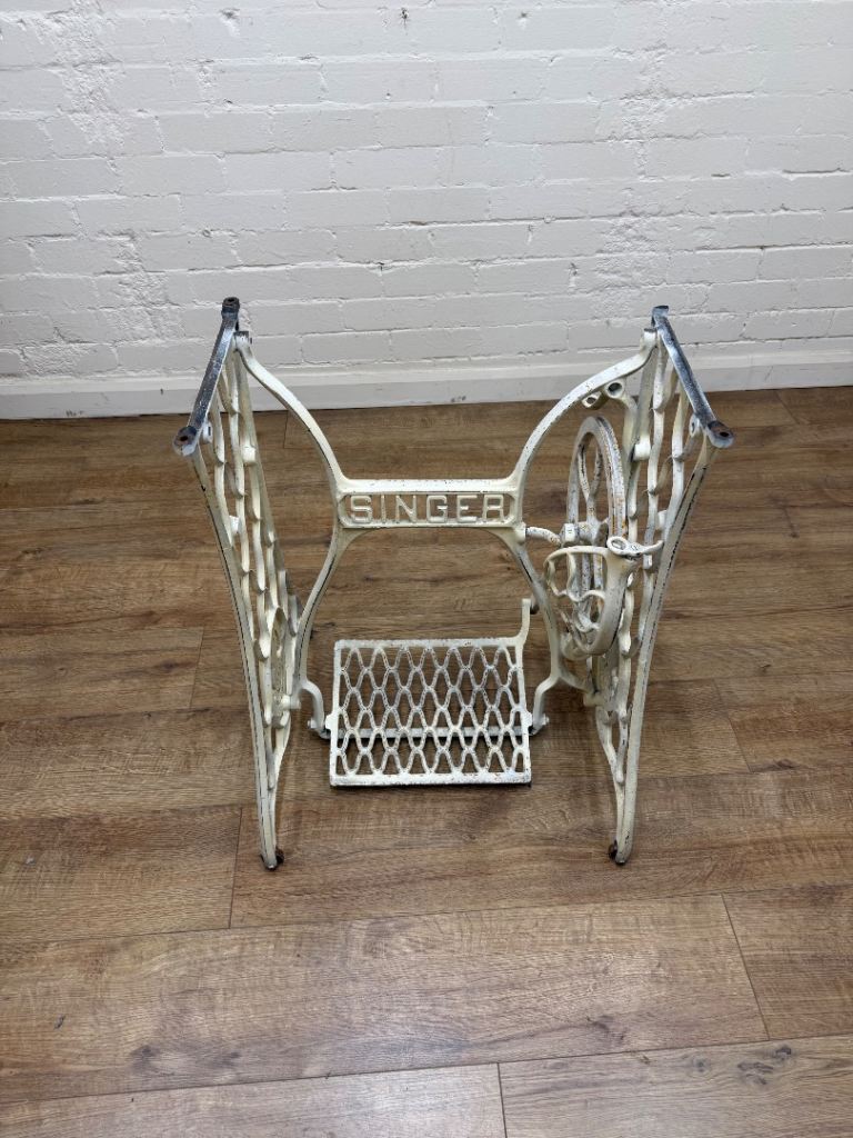 White singer sewing machine base | in Cupar, Fife | Gumtree