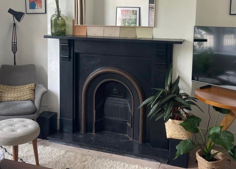 Cast iron fireplace insert | in Sheffield, South Yorkshire | Gumtree